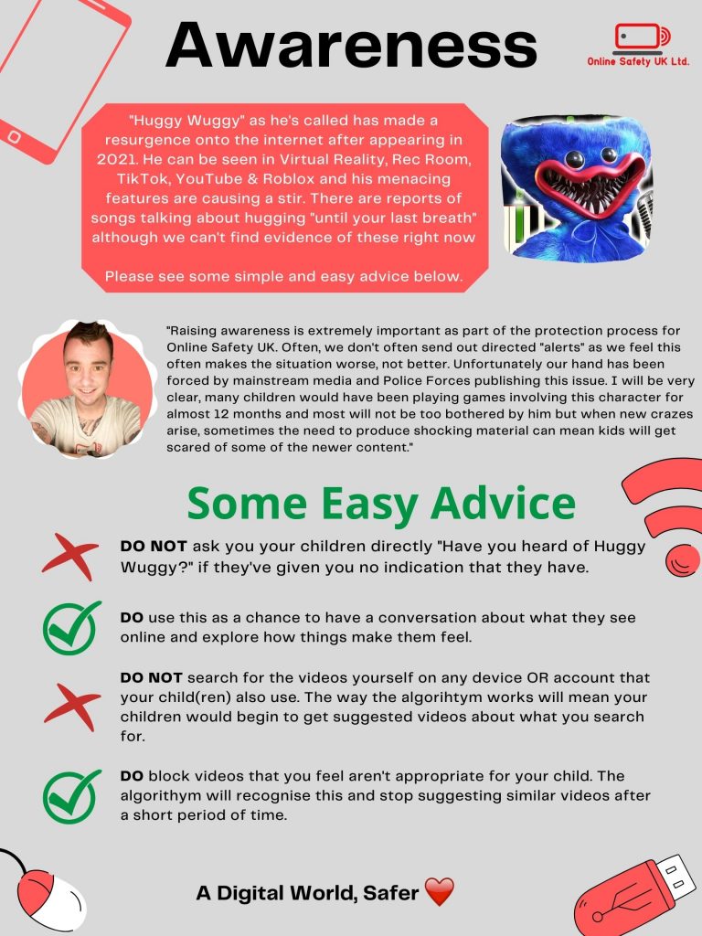 Online Safety Awareness Poster (1) - Purbrook Infant School